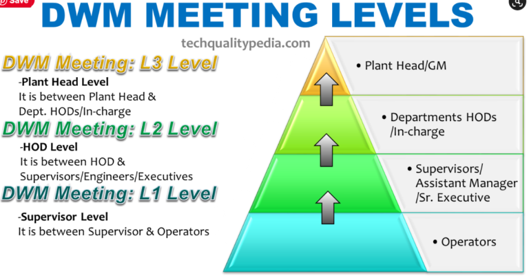 DAILY WORK MANAGEMENT (DWM) DWM MEETING LEVELS - Quality HUB India
